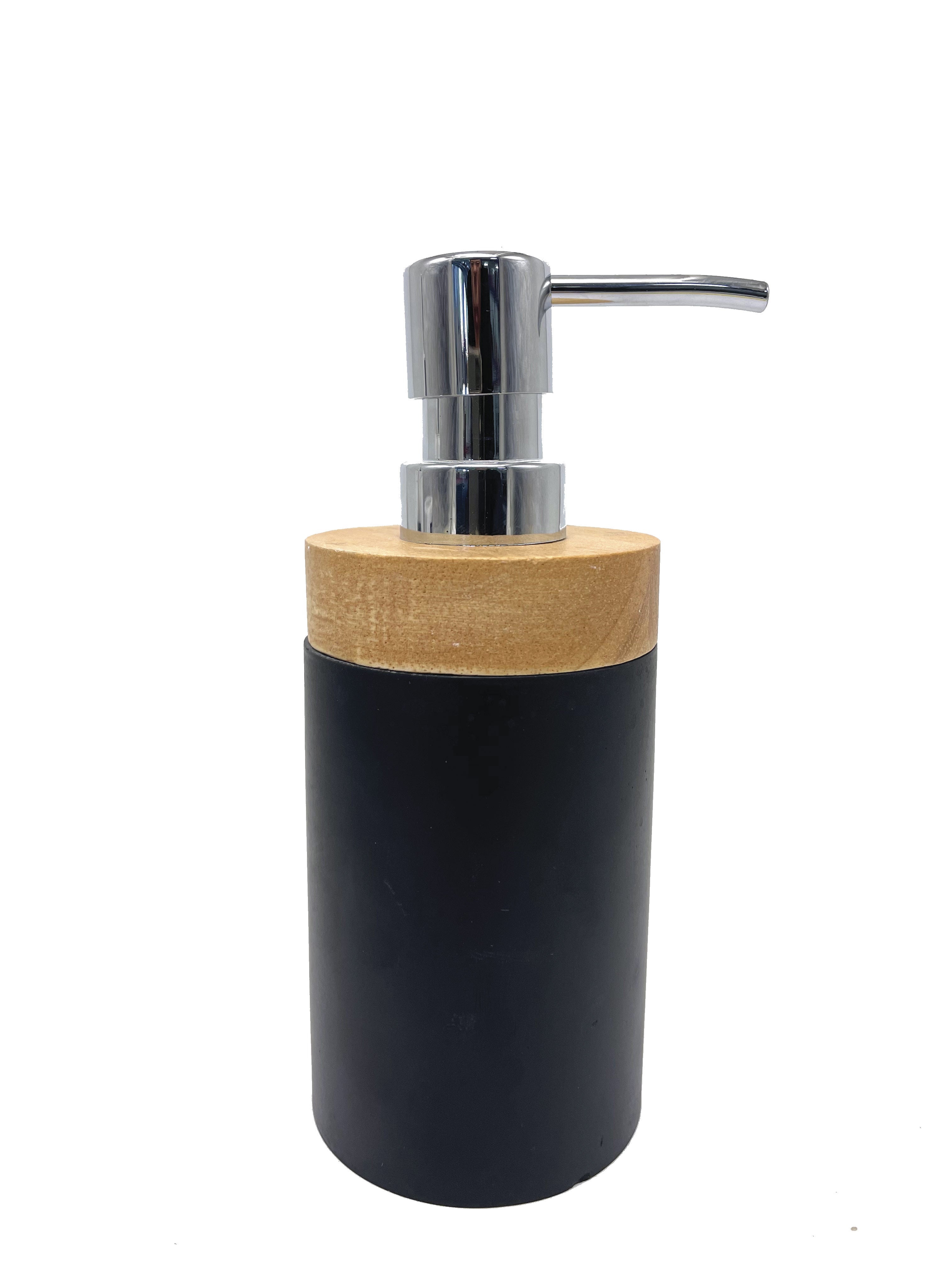 BATHSTAGE 68004 B-LUK Dosificador Negro Madera | Leroy Merlin