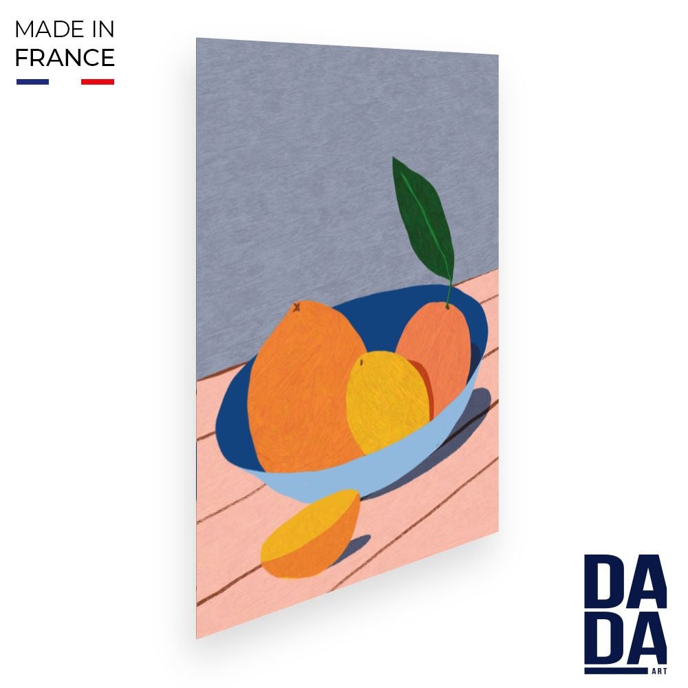 Affiche Fruits ensoleillés / 60x80cm / Fabriqué en France / DADA ART ...