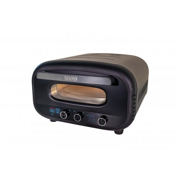 UNOLD 68805 Pizzaofen Don Alfredo black-steel 1700W Pizzastein 32x32cm ...