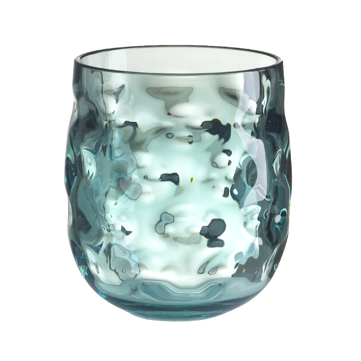 Bubble - Juego de 4 vasos tumbler Azules | Leroy Merlin
