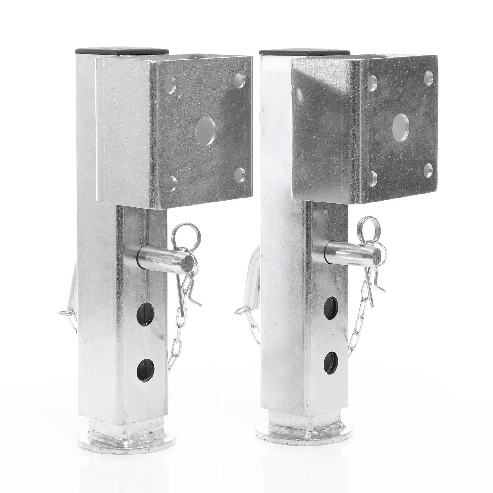 2x Béquilles de support pivotantes – Longueur 350 mm, levée 200 mm ...