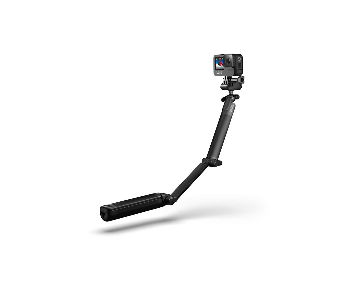 Gopro 3-Way 2.0 Camera Hand Grip Supporto Treppiede 3 Funzioni Nero ...