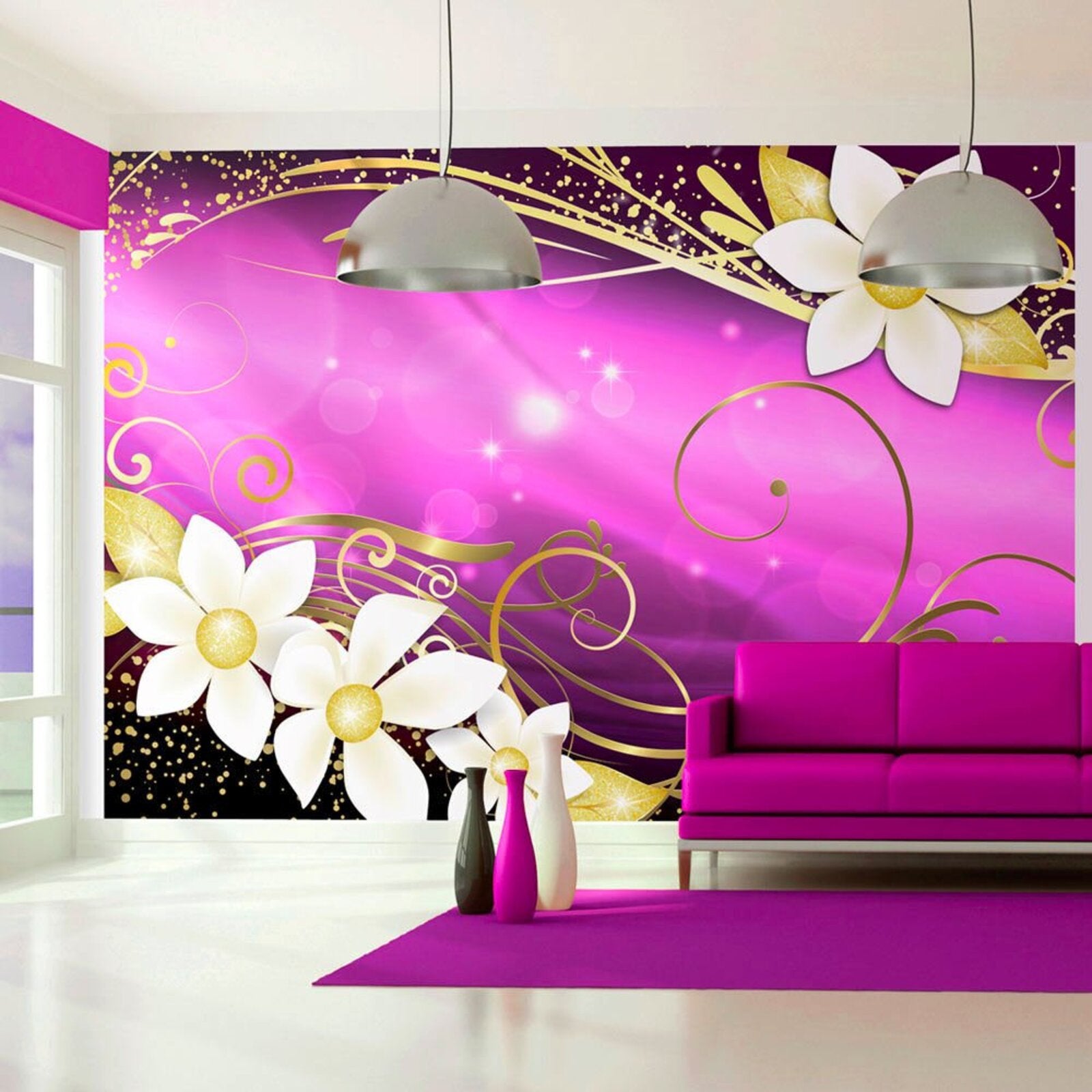 Papier peint regard magique - 400 x 280 cm | Leroy Merlin