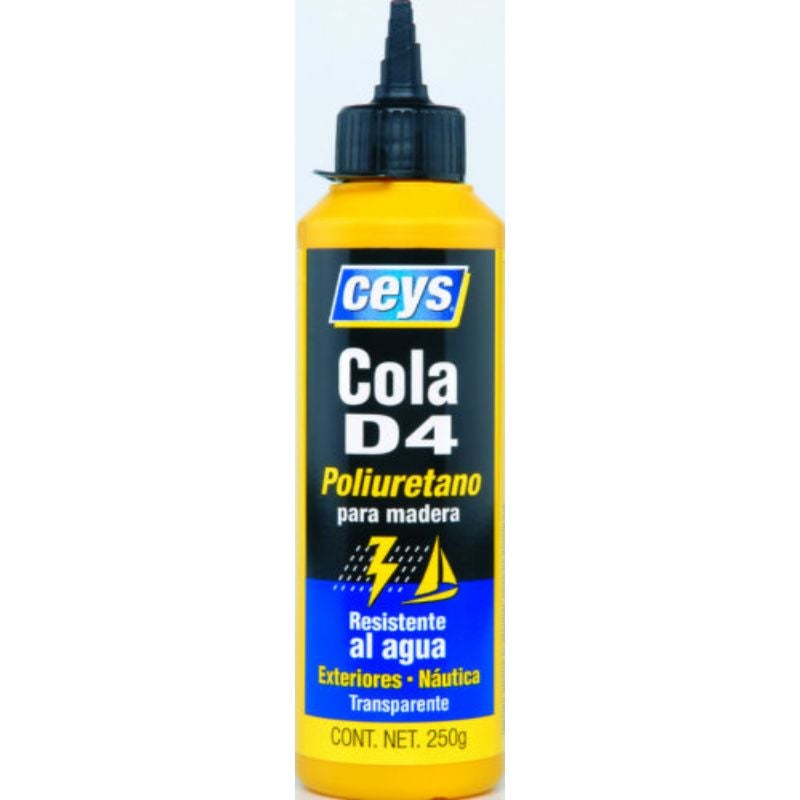 Cola poliuretano d4 250 gr (resistencia al agua) | Leroy Merlin