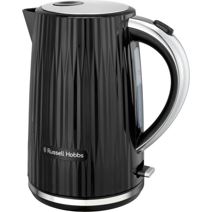 Hervidor de agua - RUSSELL HOBBS - EDEN - 2400 W - 1,7 L - Negro ...
