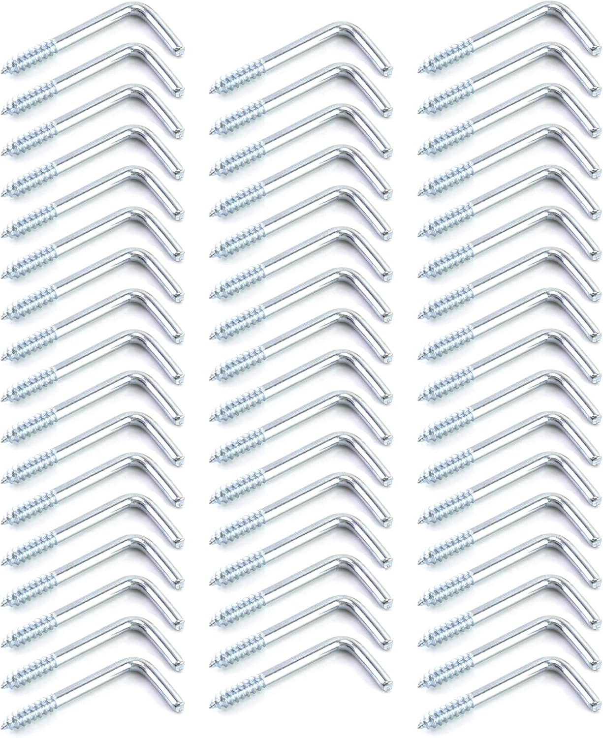 Vis en acier galvanisé, vis de charnière, crochets en L, 100 pièces, M2,5 x 25 mm | Leroy Merlin