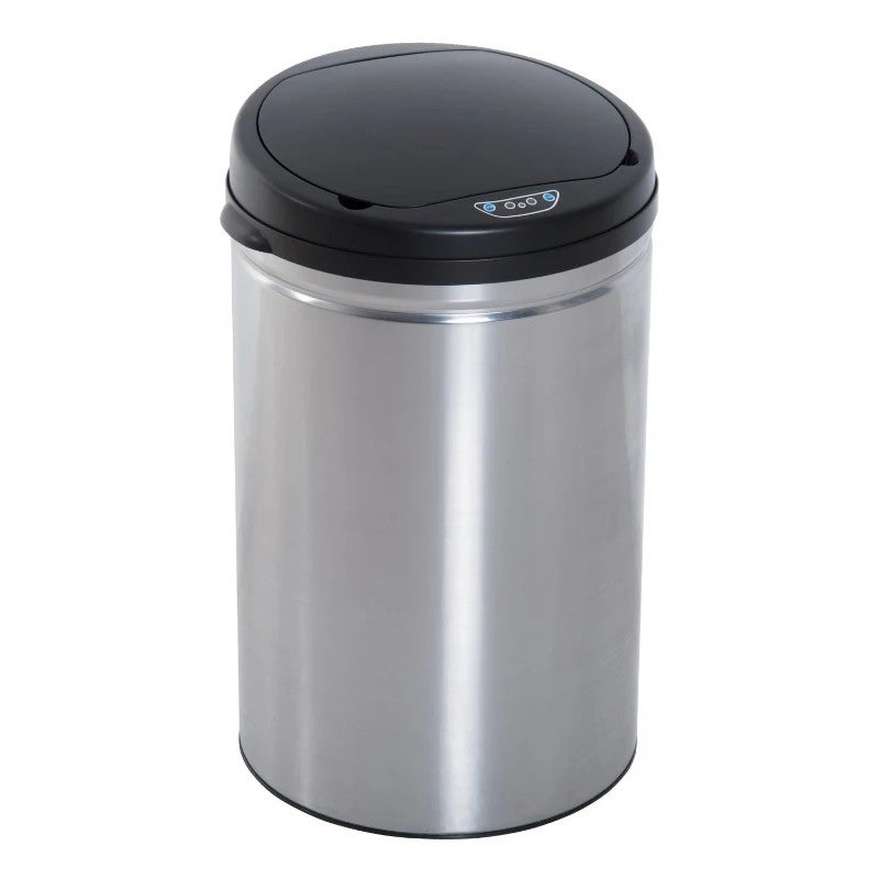 Contenedor con sensor infrarrojo automático, redondo, 30 L, cubo ...