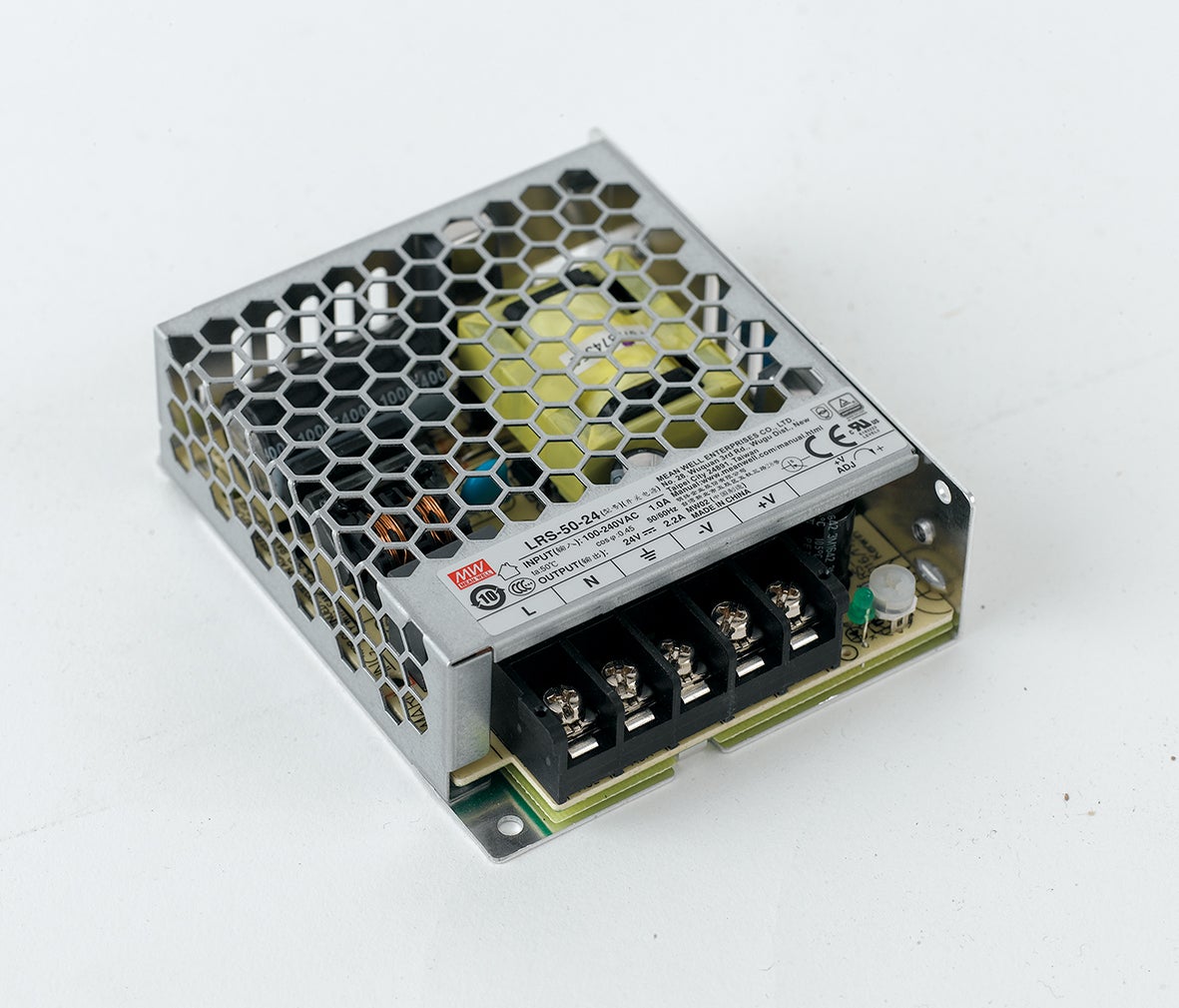 "DRIVER MW LRS T. CONSTANTE SALIDA 12V 4.2A 50W ENTRADA AC85-264V DC120 ...