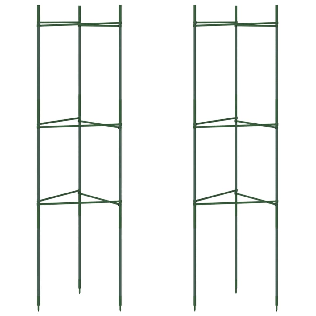 Support à tomates 2 unités acier et PP 116 cm | Leroy Merlin