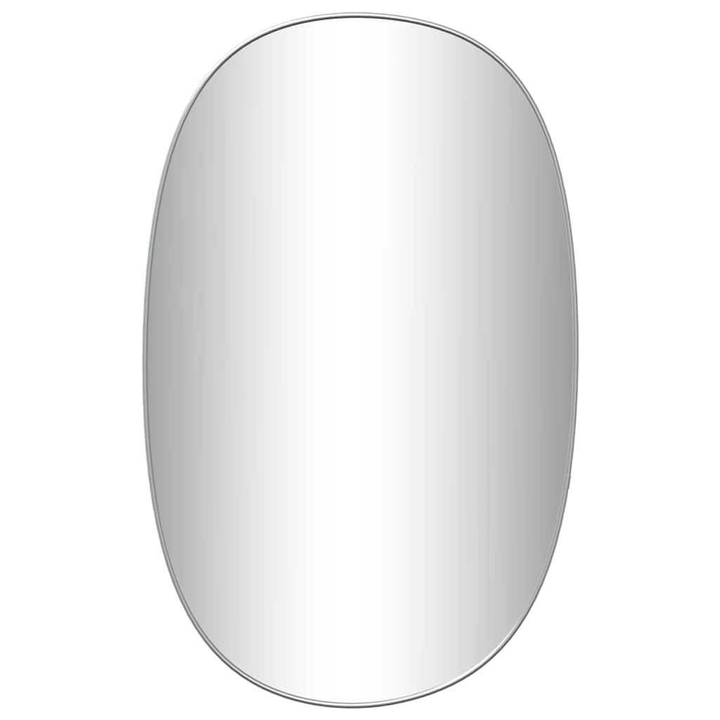 Espejo de pared plateado 70x45 cm | Leroy Merlin