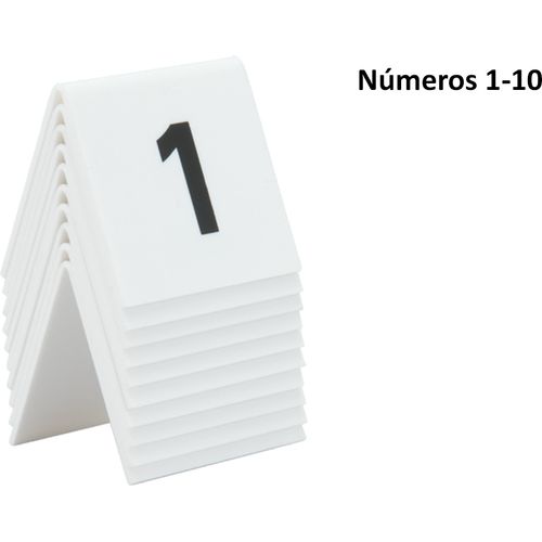 SET 10 NUMERI SEGNAPOSTO 1-10 - | Leroy Merlin