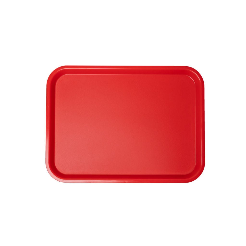 Genus Dei Vassoio fast food PP HD rosso traffico 41x30 cm | Leroy Merlin