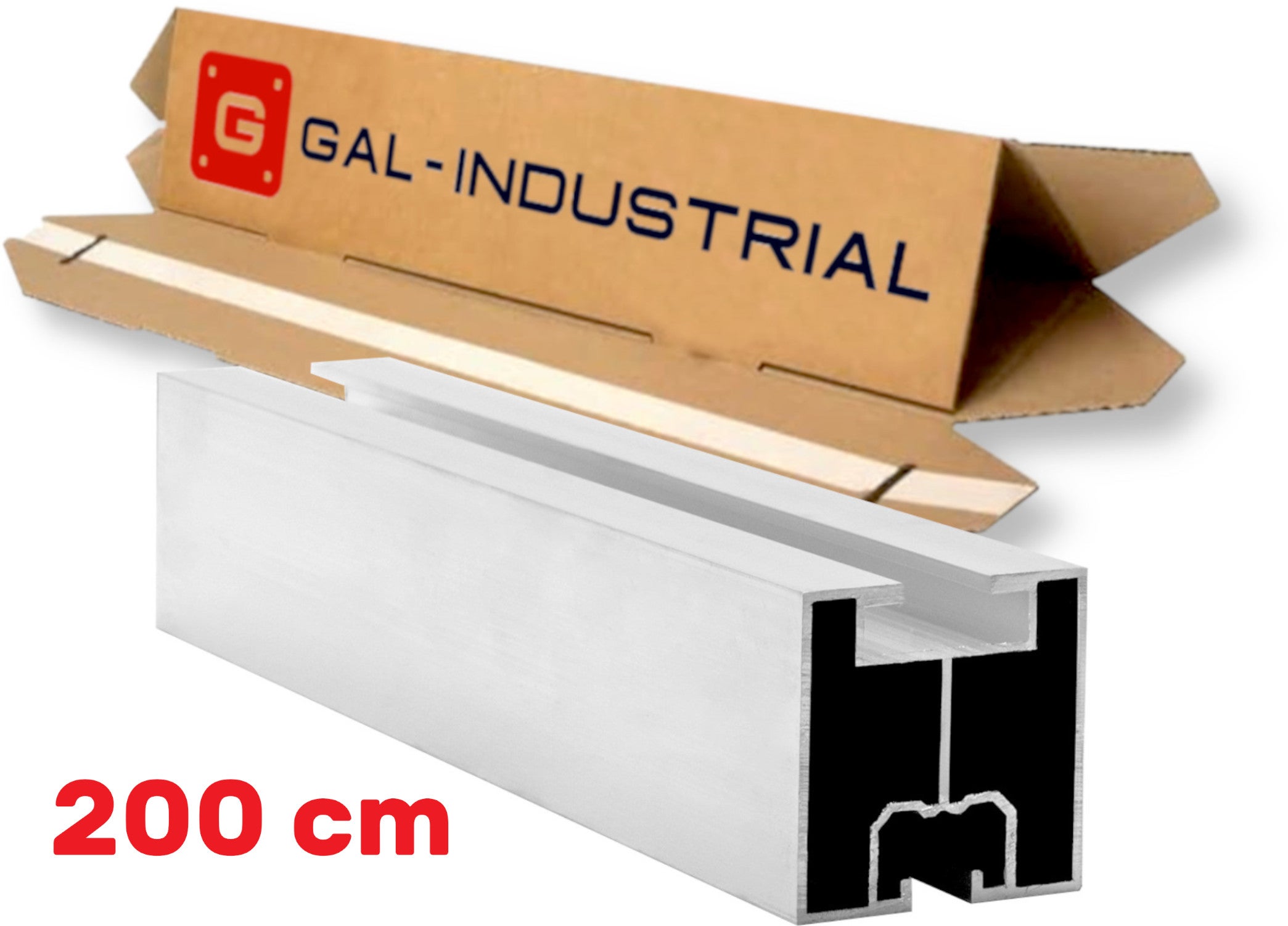 PROFILÉ EN ALUMINIUM GAL-INDUSTRIAL 40x40 POUR LE MONTAGE DE PANNEAUX ...
