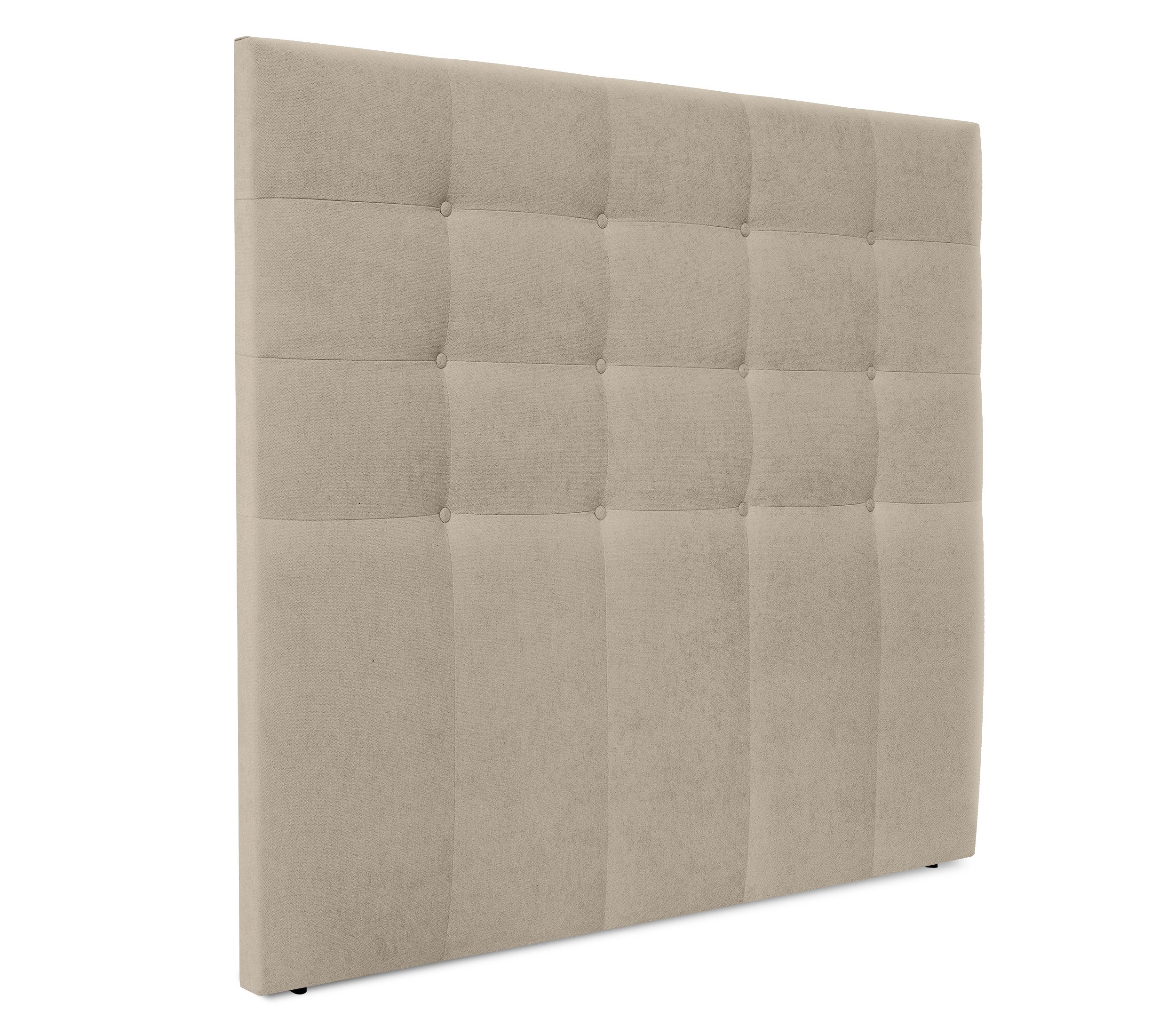 DHOME Cabecero de Tela Aqualine Capitoné Hasta el Suelo 160x120cm Camas ...