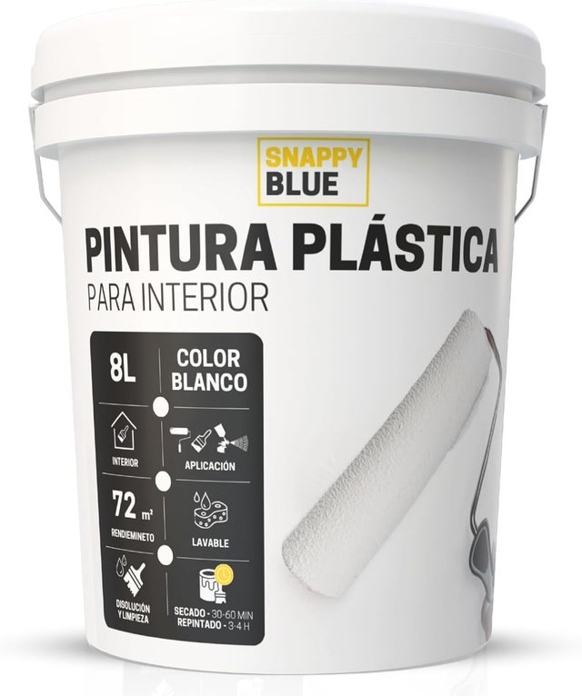 Pintura blanca interior lavable: fácil limpieza y durabilidad