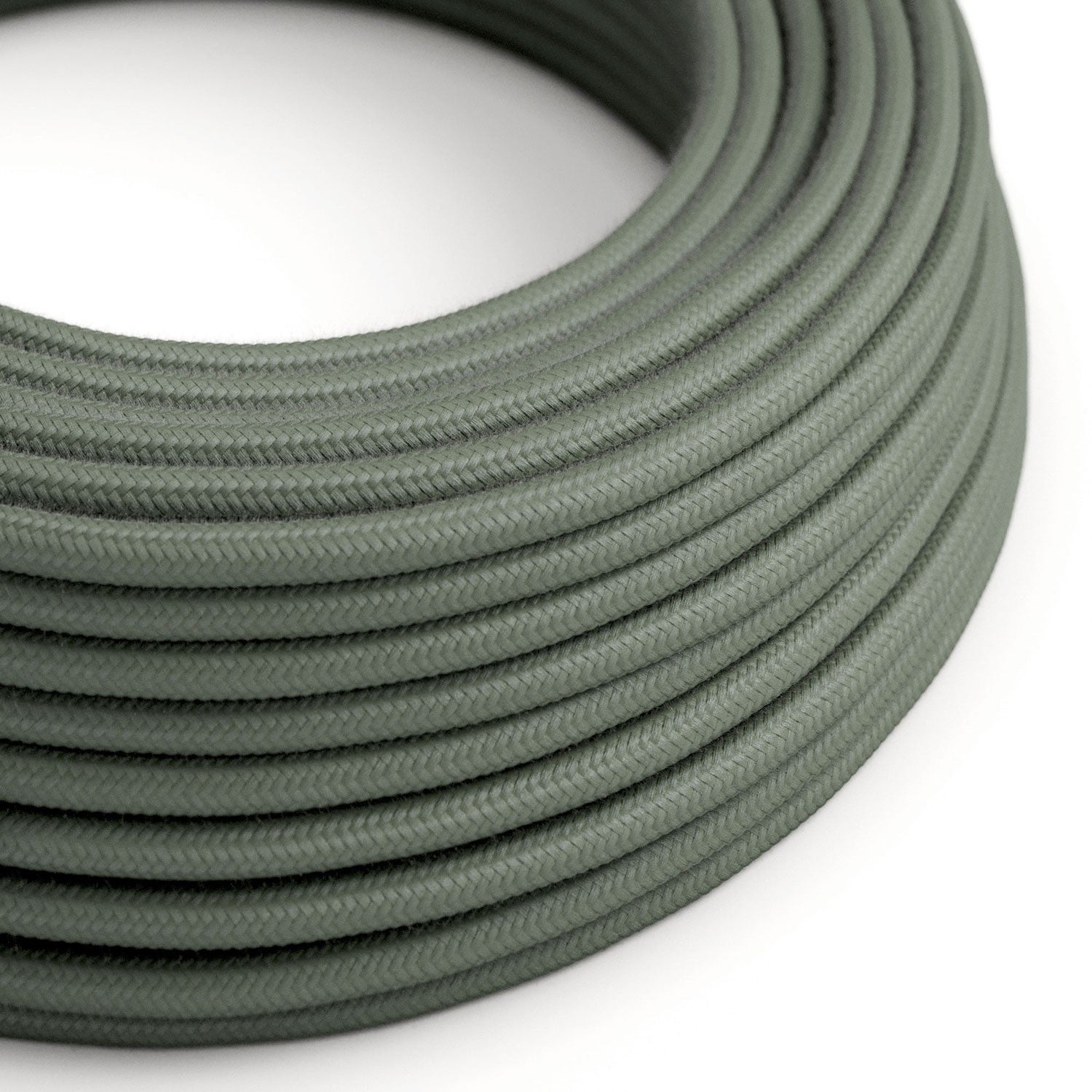 Creative-Cables, Câble électrique, 2 x 0,75 mm², 50 m, Sage Green RC63 ...
