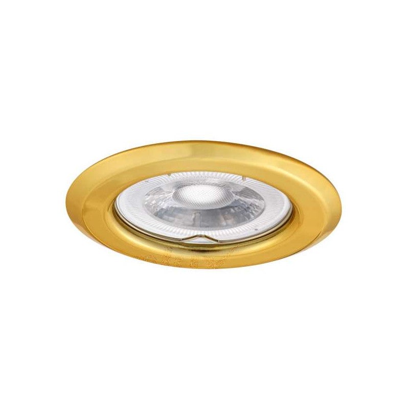 Soporte Foco Empotrable Redondo ARGUS Gold | Leroy Merlin