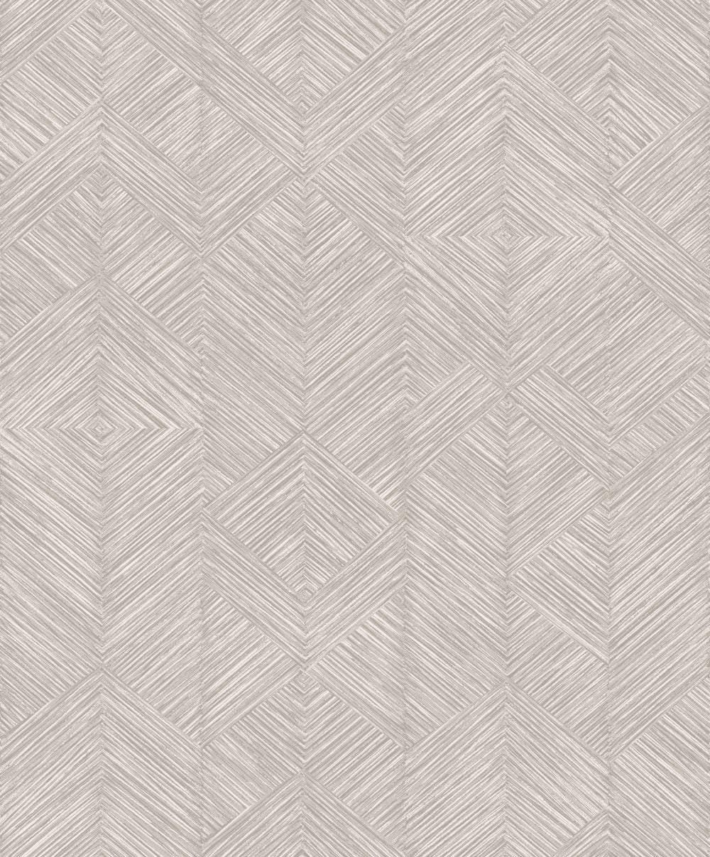 Papier Peint intissé impression ultra mat à texture gris - 53 cm x 10. ...