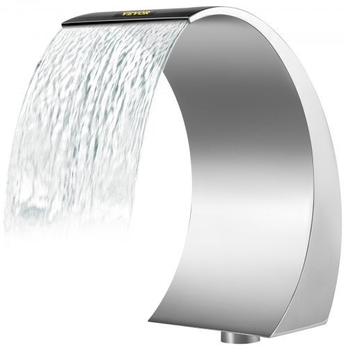 Fuente Cascada para Piscina, Acero Inoxidable, 20x40cm | Leroy Merlin