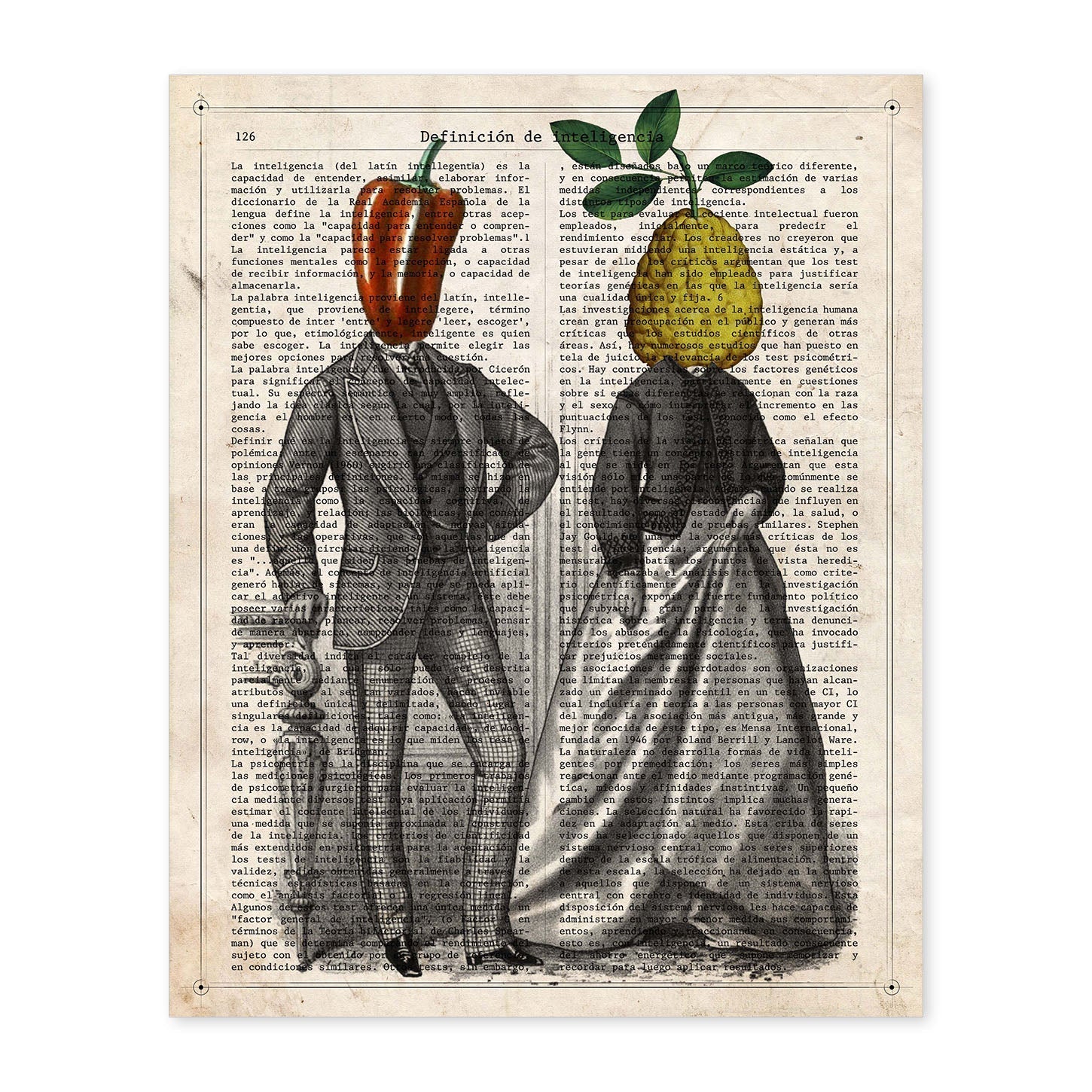 Poster De Pimiento Y Membrillo. Láminas De Frutas Y Verduras Con ...