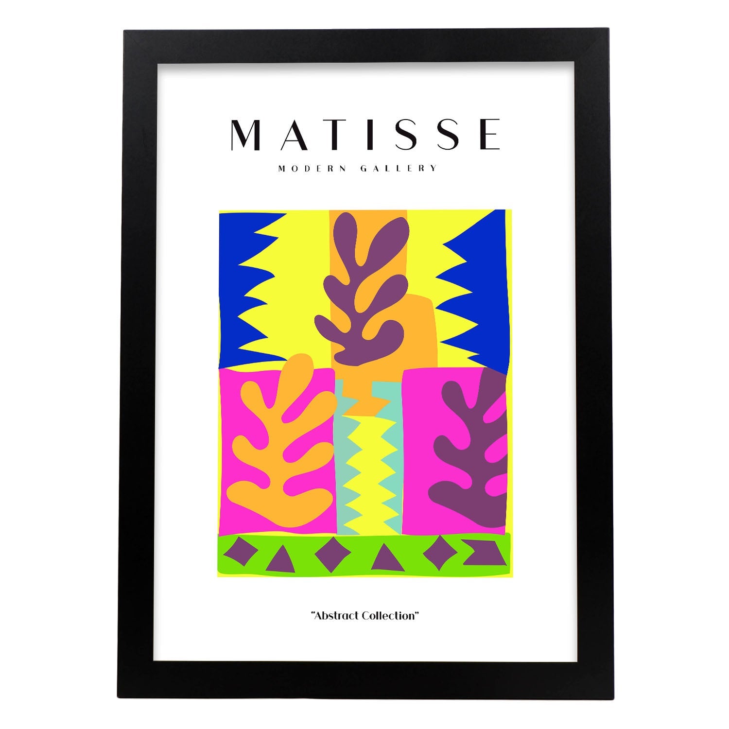 Matisse Fauvism Collection Poster 32. Illustrations Dans Le Style D ...