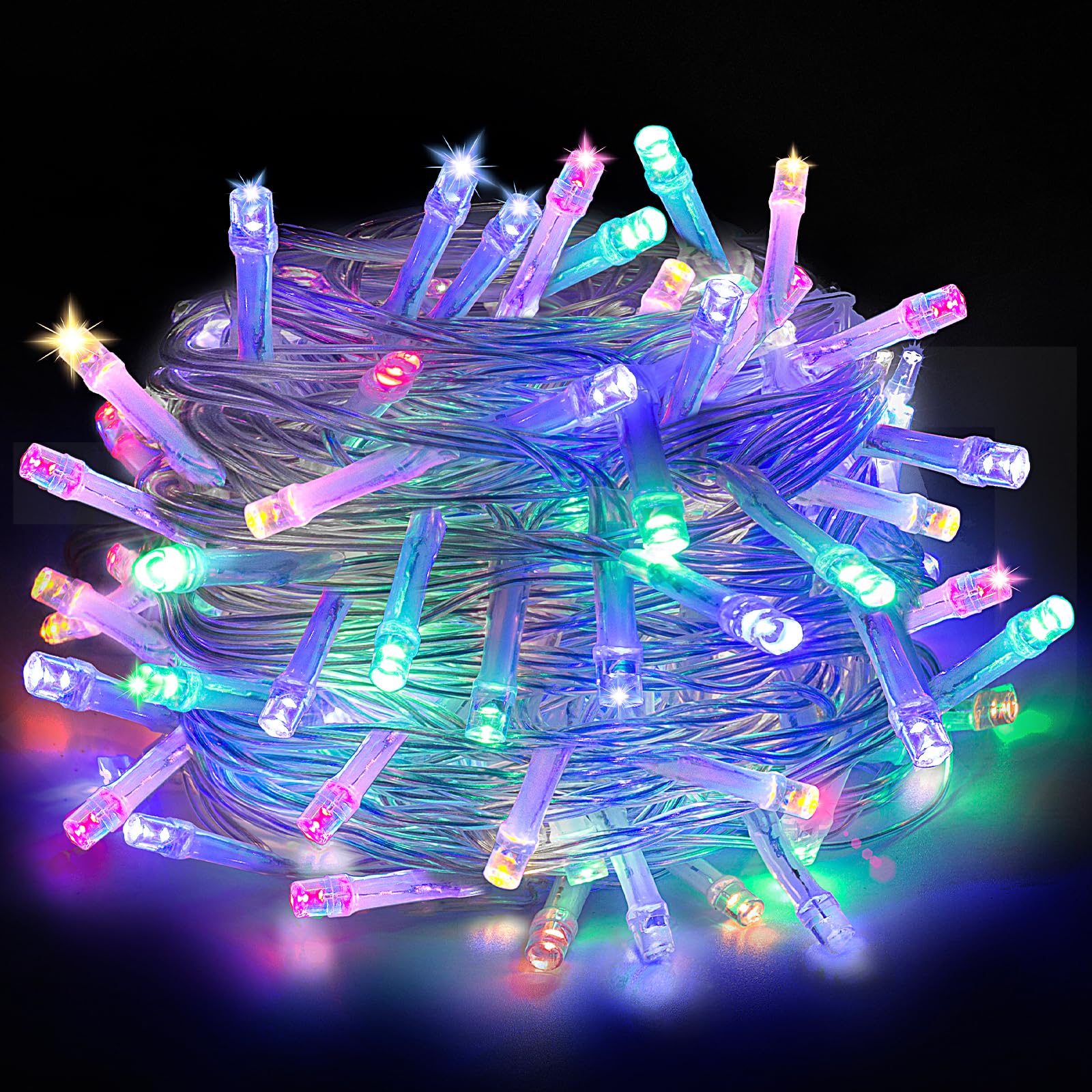 Guirlande lumineuse, 100M600LEDs Guirlande lumineuse extérieure ...