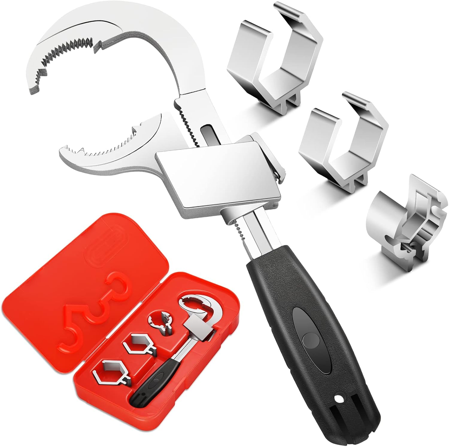 Clé a Molette，Clé à Double ExtréMité Universelle, Clé D'éVier ...