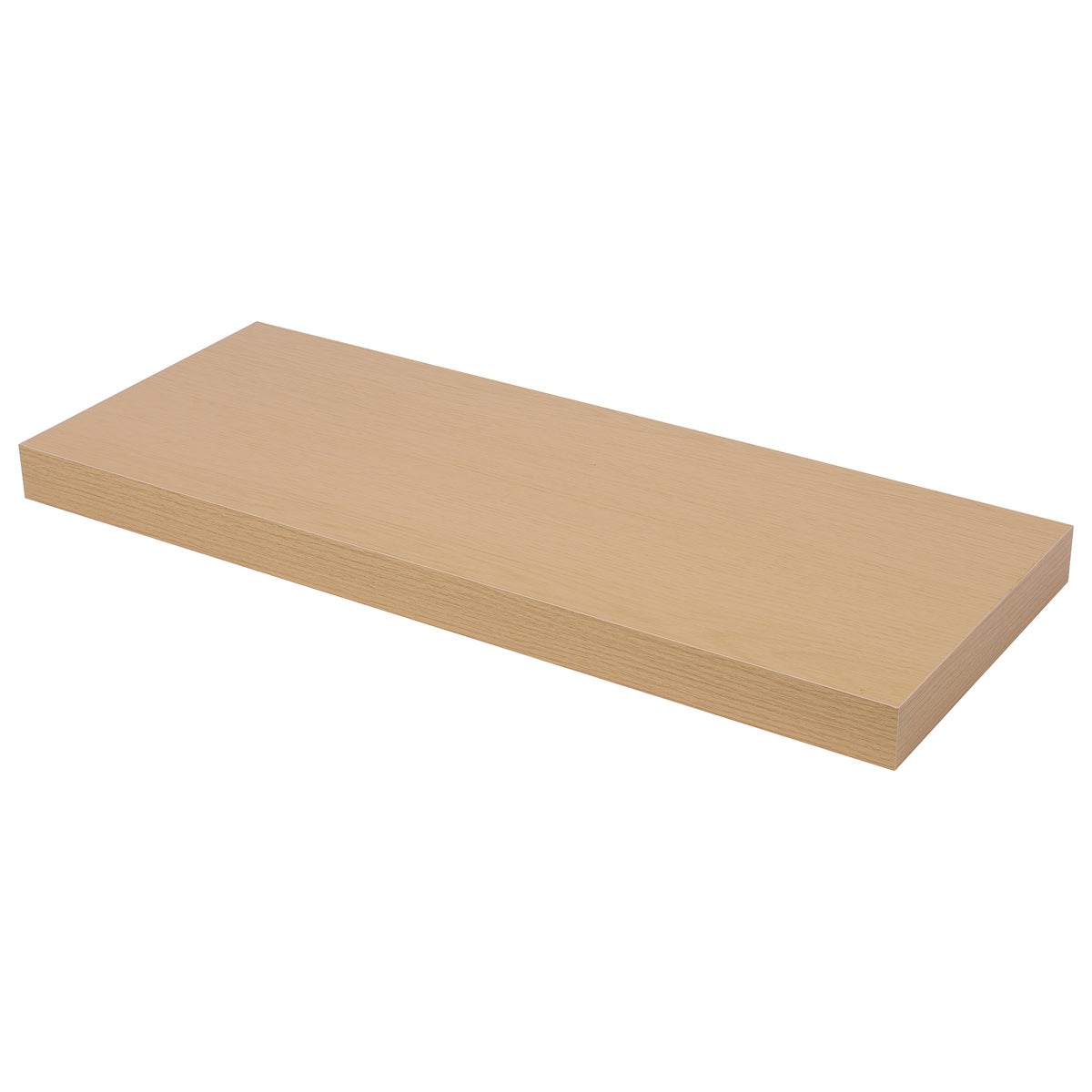 Étagère murale Duraline XL4 Pâle Chêne PVC MDF FSC 38mm 60x23,5cm ...