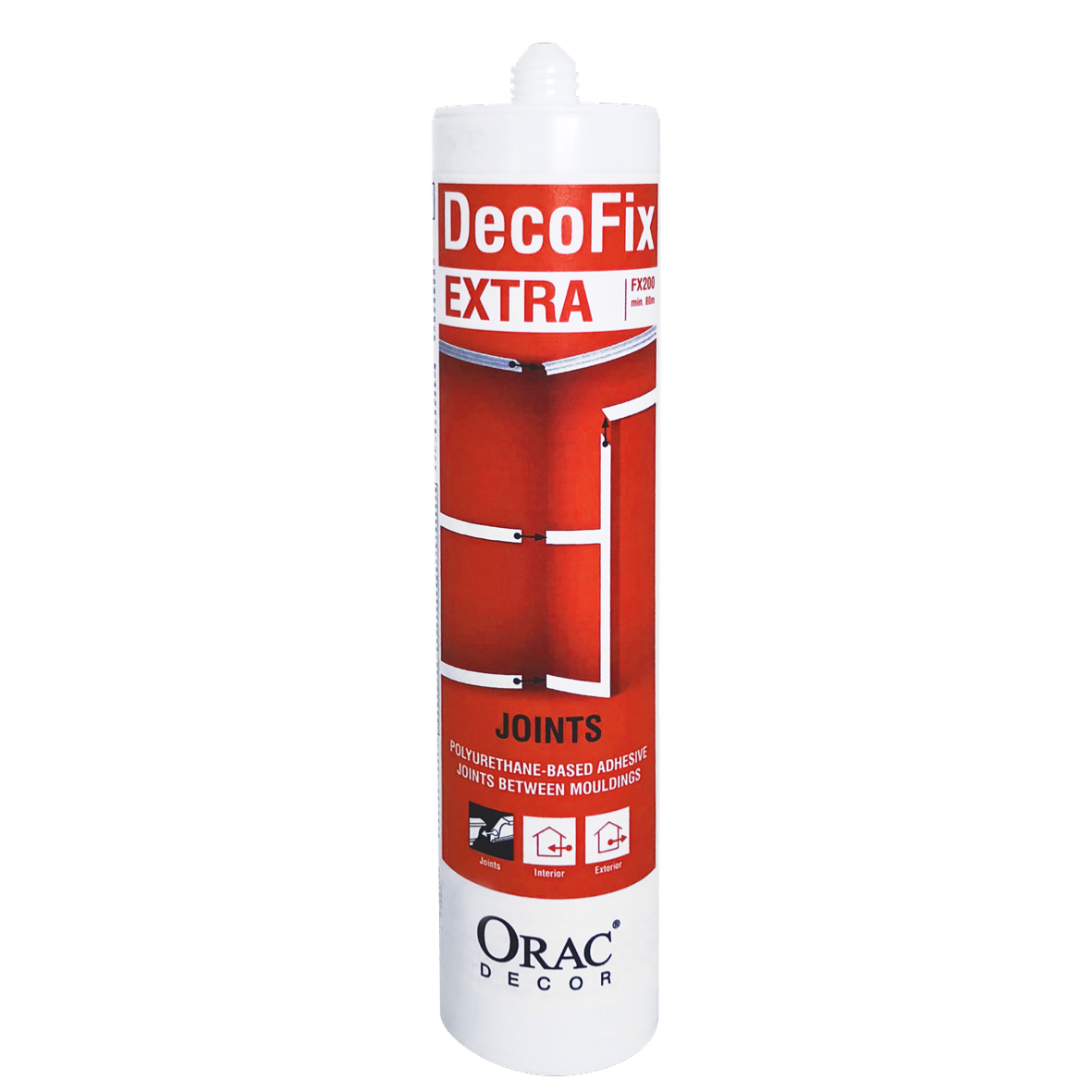Colle Joint Decofix Extra Orac Decor - cartouche 310ml | Leroy Merlin