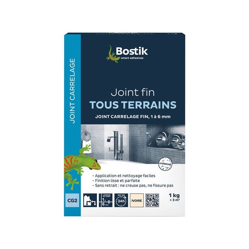 SPECIAL JOINT IVOIRE 1KG BOSTIK BOSTIK - 30121304 | Leroy Merlin
