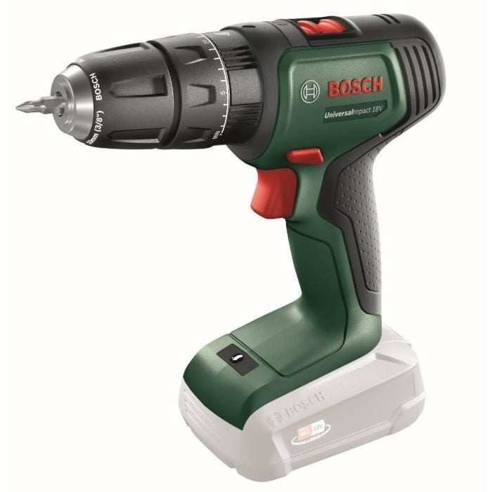 Taladro percutor/atornillador de 2 velocidades inalámbrico de impacto ...