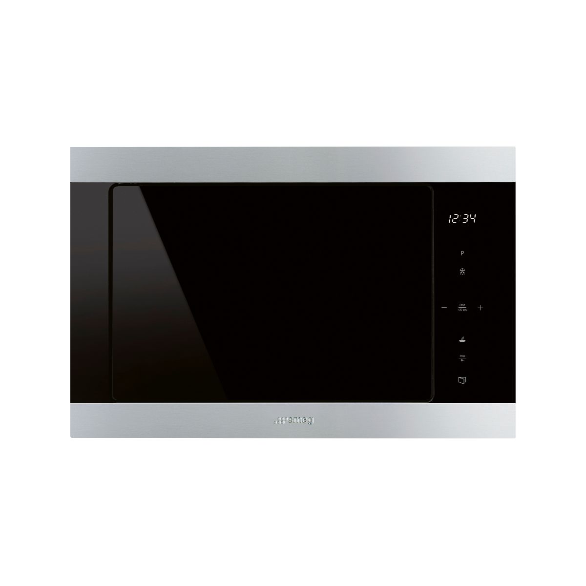 Micro ondes grill encastrable SMEG FMI325X | Leroy Merlin