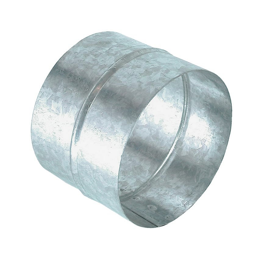 Manguito de unión galvanizado Manguito de unión galvanizado d 80 | Leroy Merlin