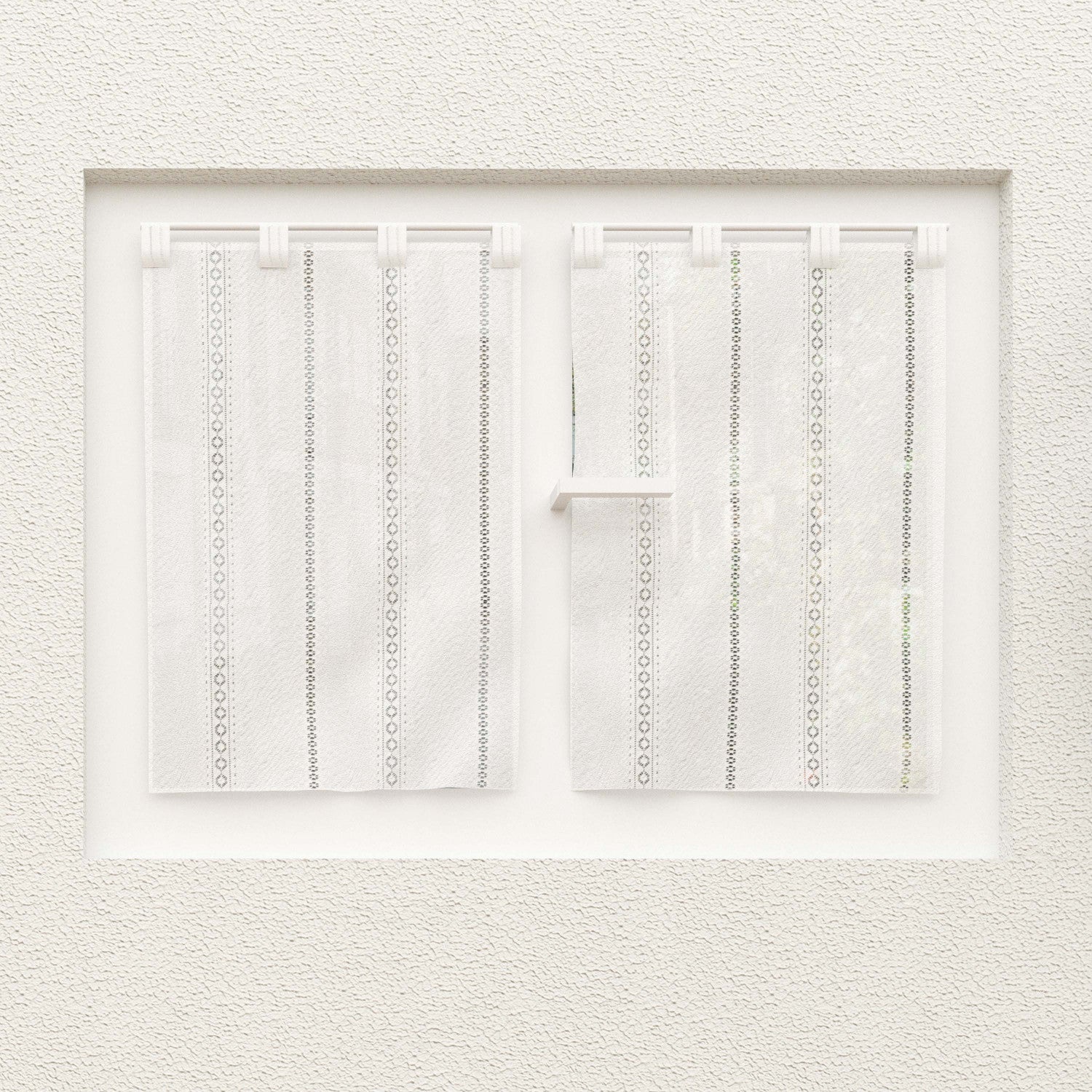 Paire de brise bise 60x90 cm CHARLOTTE, par Soleil d'Ocre | Leroy Merlin