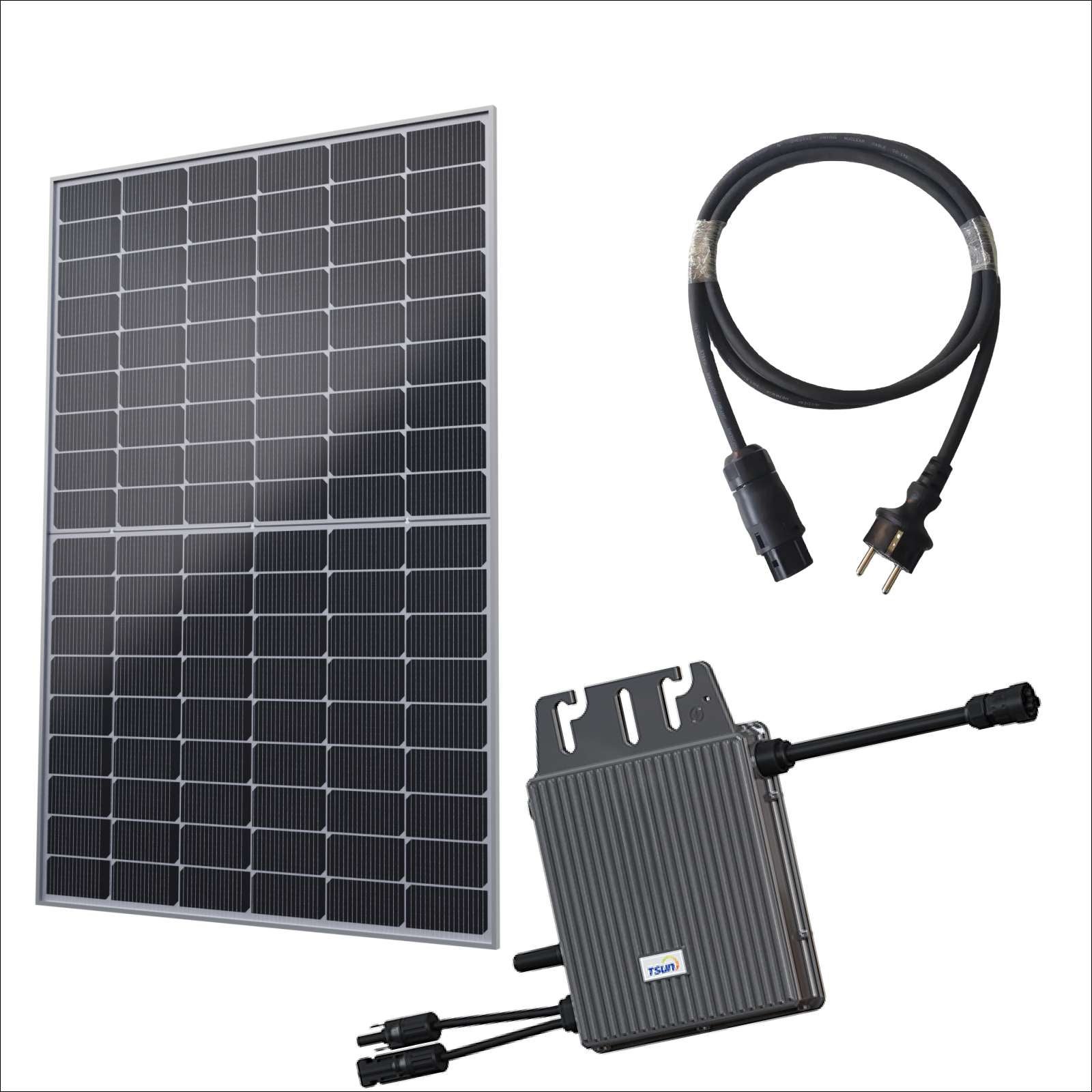 Robinsun®️ Kit solar 400 Balcony | 1x 440 Wp Panel solar QN Solar ...