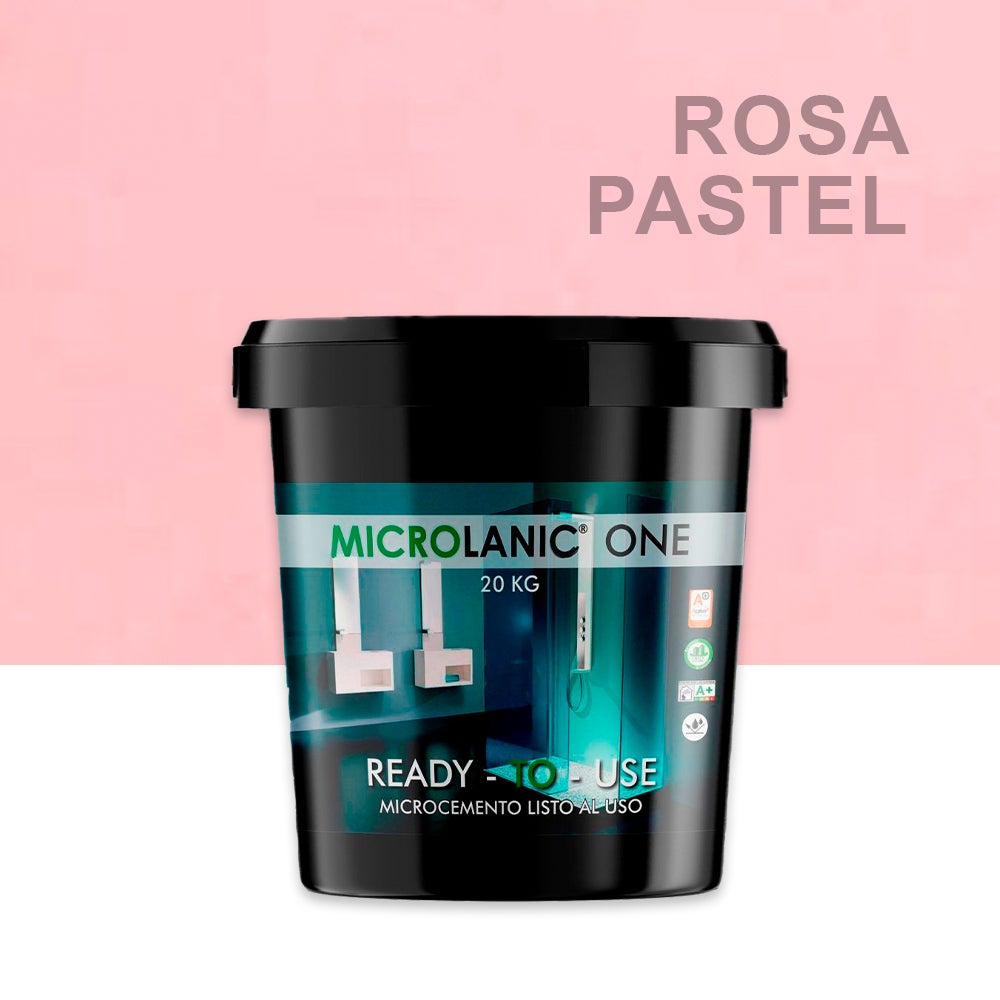 MICROLANIC ONE FINO 20KG 40m2 Microcemento a grana fine pronto all'uso ...