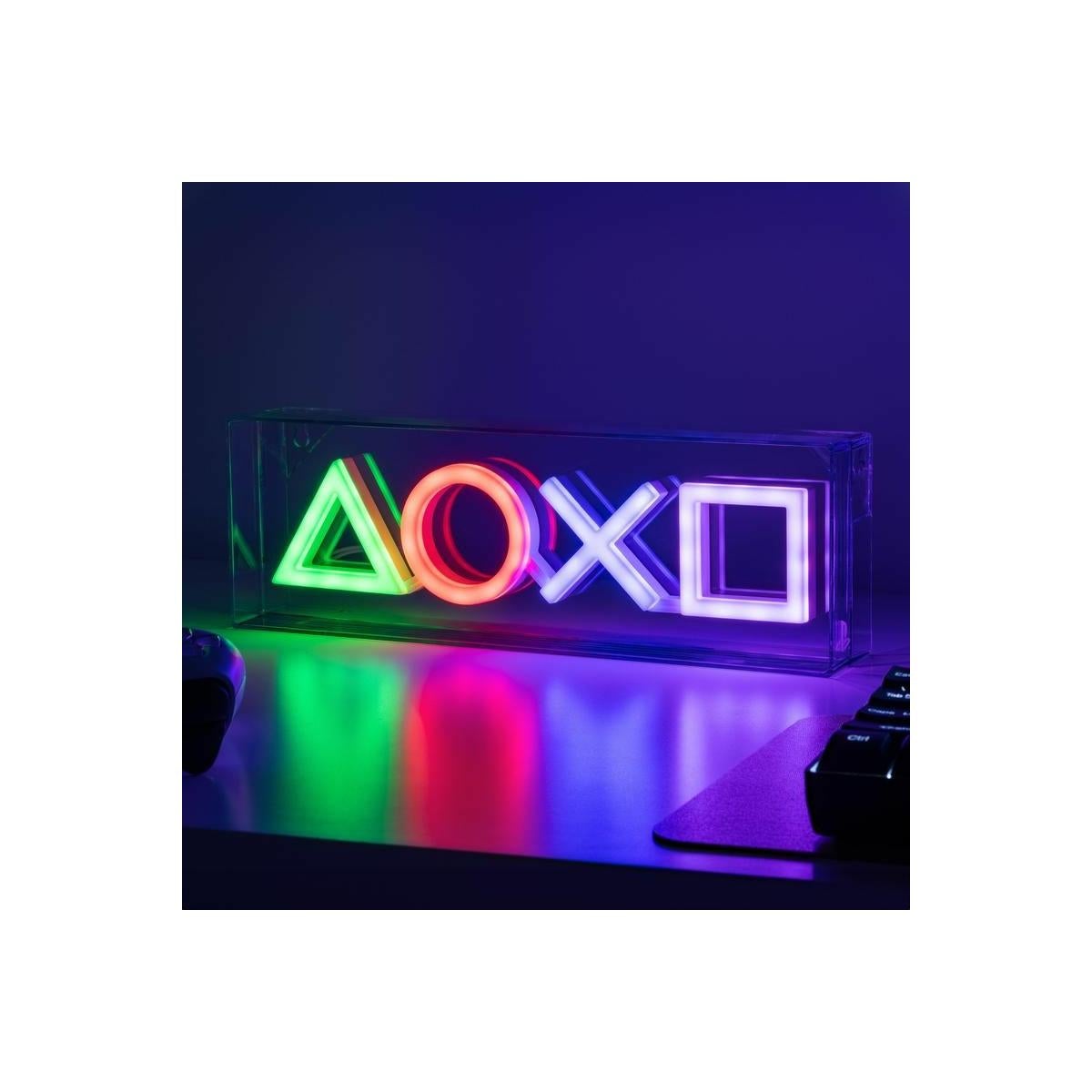 Paladone Playstation LED Neon Light Tablette LED | Leroy Merlin