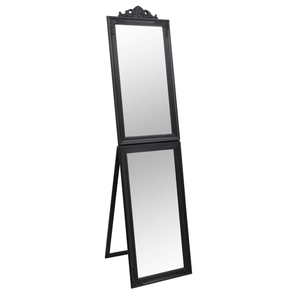 Espejo de pie negro 50x200 cm | Leroy Merlin