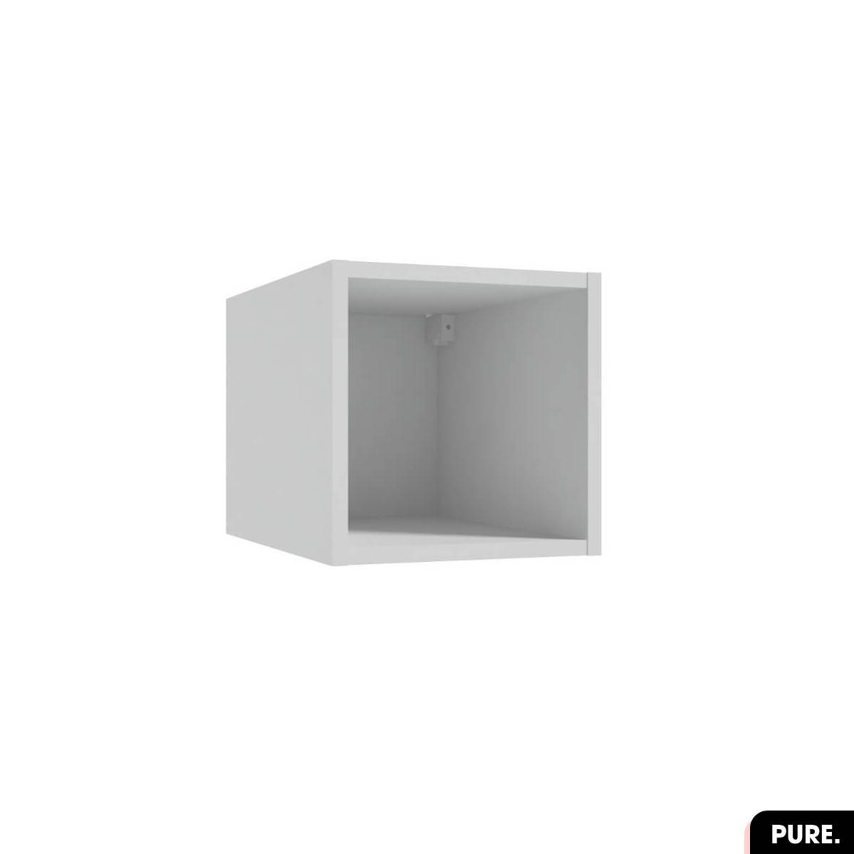 Cubo da parete | PURO | Bianco | 30 × 30 × 44 | Leroy Merlin