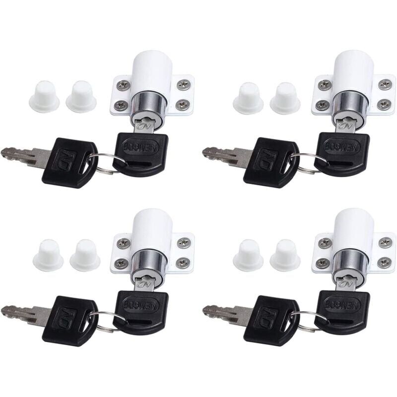 4pcs Verrous de Fentre Porte Coulissante Patio Embrailleur Bloc Baie ...