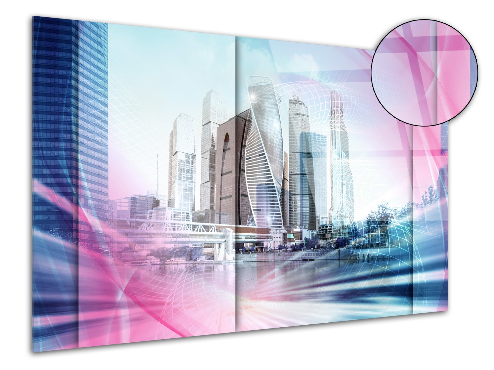 Tableau plexiglas deco Bulding | Leroy Merlin