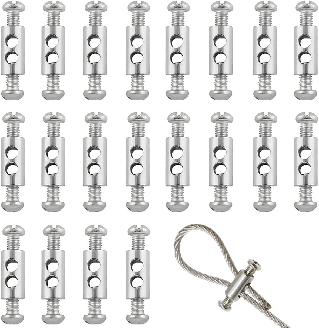 20pcs Serre-câbles avec Capuchon de borne à vis, Serre-câbles pour ...