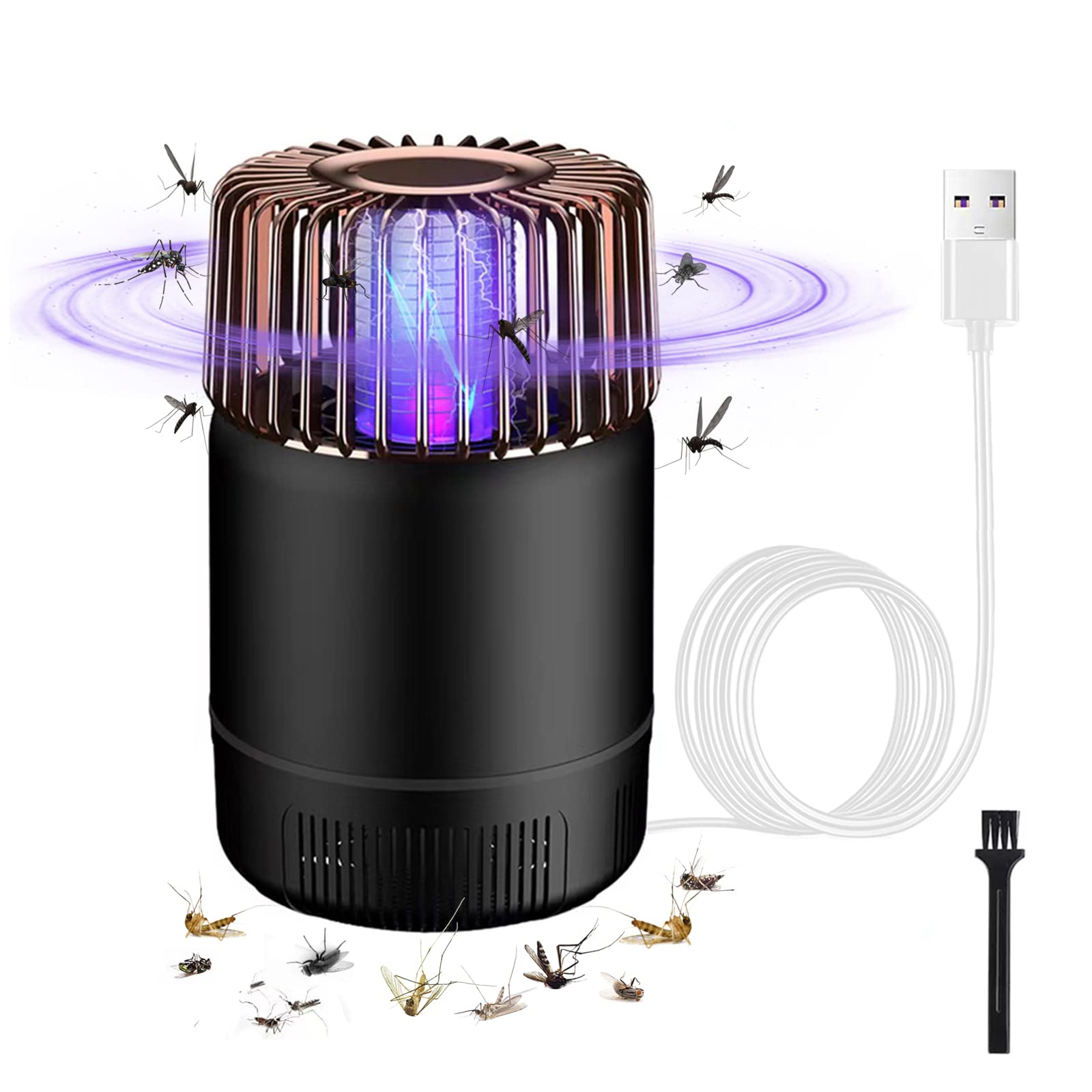 Bug Zapper 2 en 1 mejorado, trampa para mosquitos con descarga ...