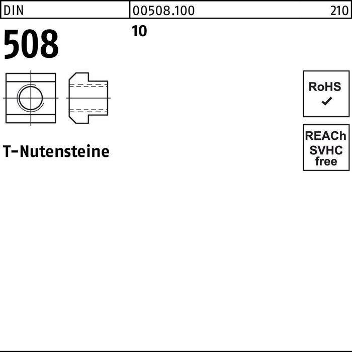 Reyher Tasseau pour rainures en T DIN 508 | Leroy Merlin