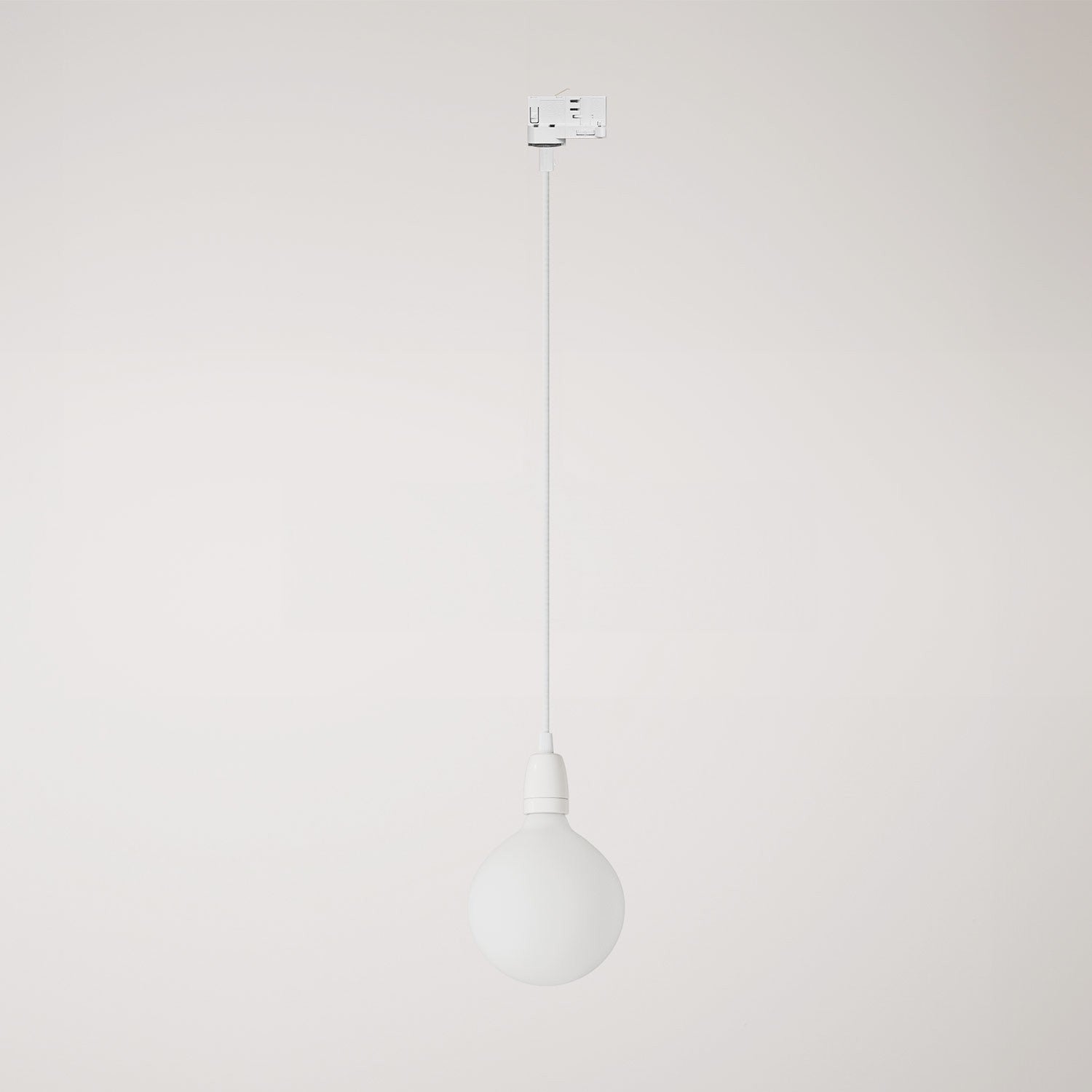 Creative Cables - Suspension sur rail avec finition porcelaine colorée ...