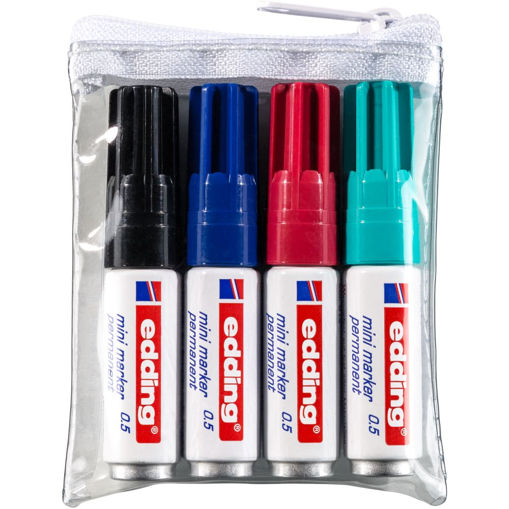 0.5 mini marcador de marcador permanente clasificado 4 set | Leroy Merlin