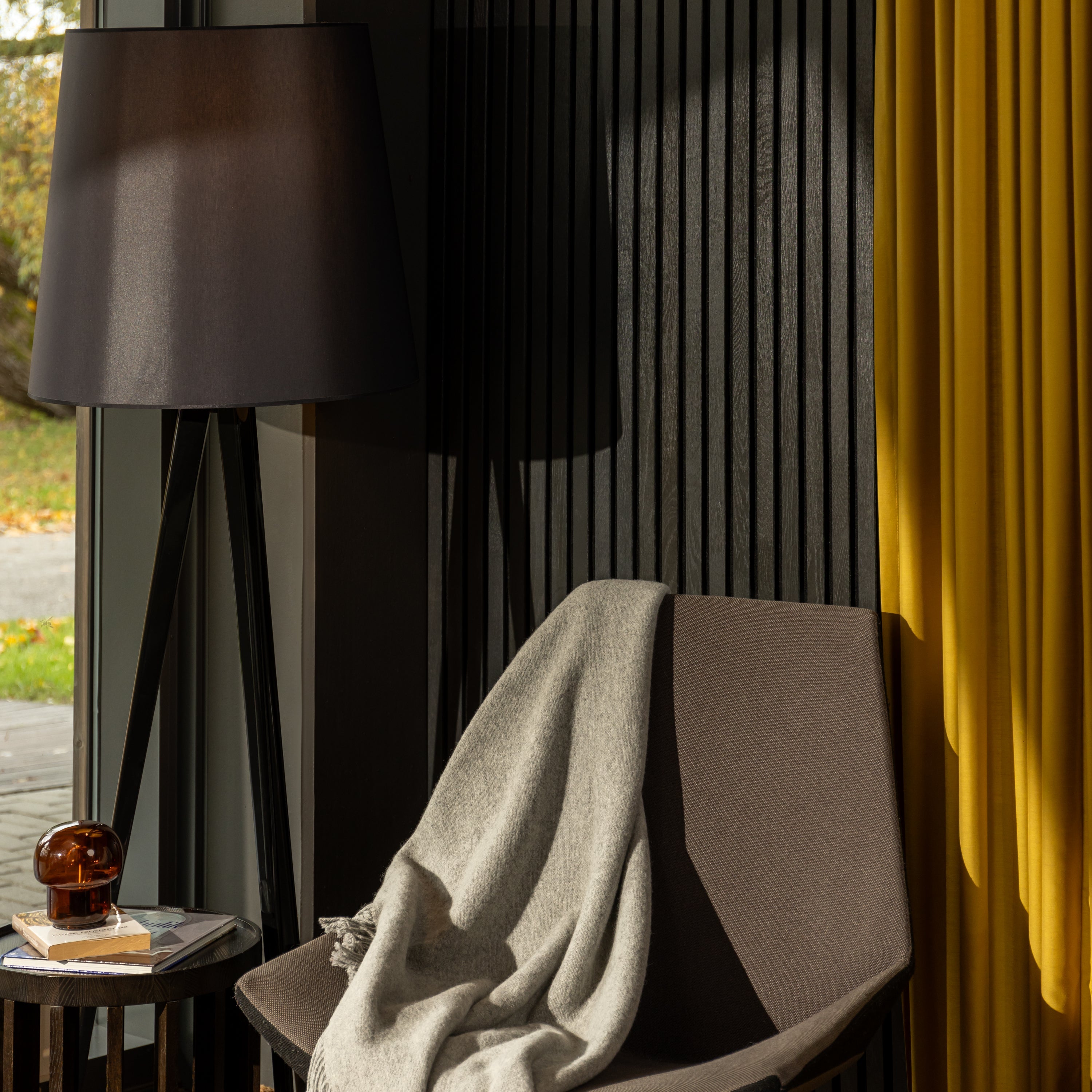 Paneles Acústicos de Madera - 2400x600mm - Listones de 40mm, Soporte de ...