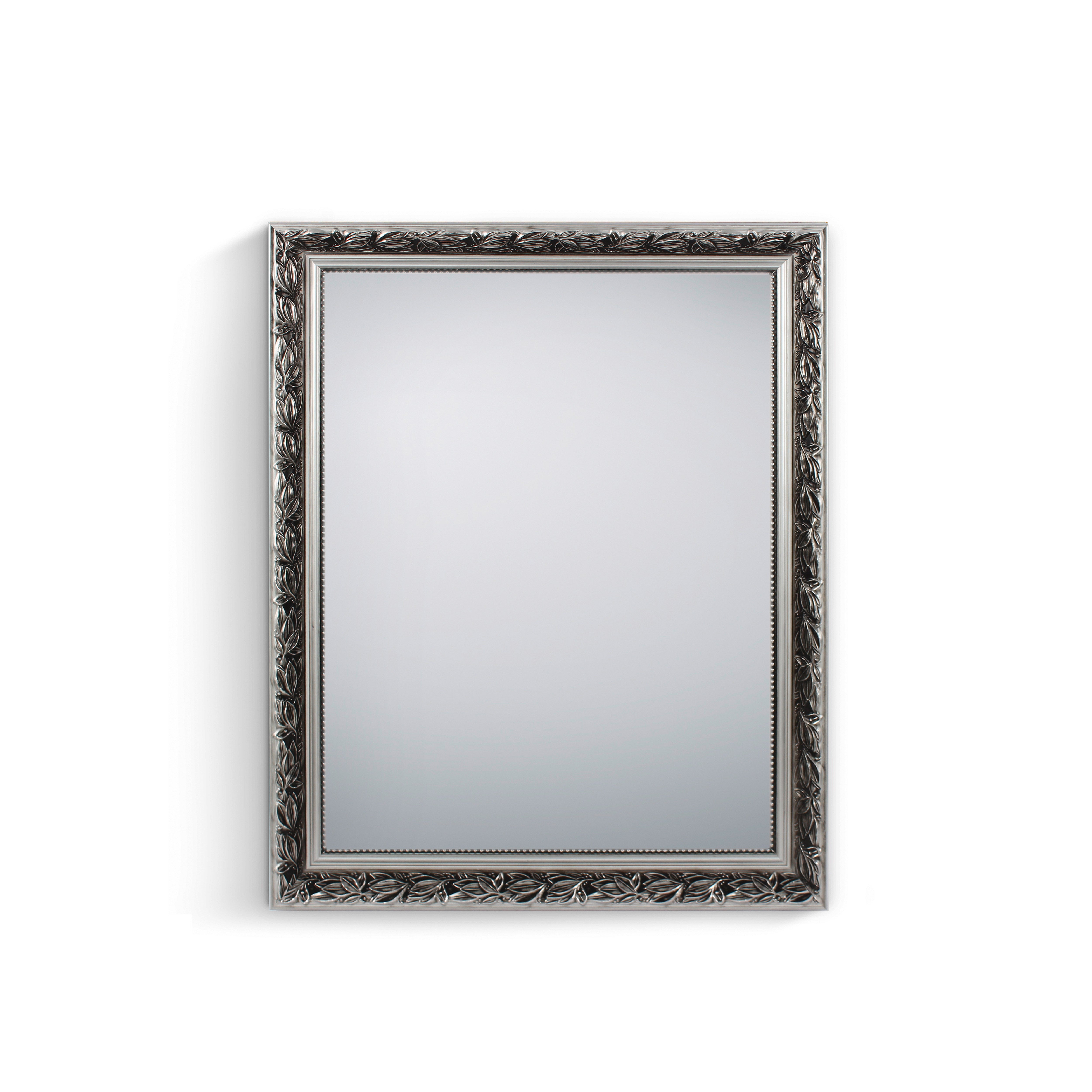 Tanja - Miroir - Argenté - 55x70 cm | Leroy Merlin