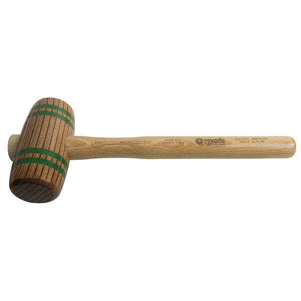 Maillet Bois Dynachoc Diam 60mm Lg 320 Mm Manche Hickory Frette | Bricoman