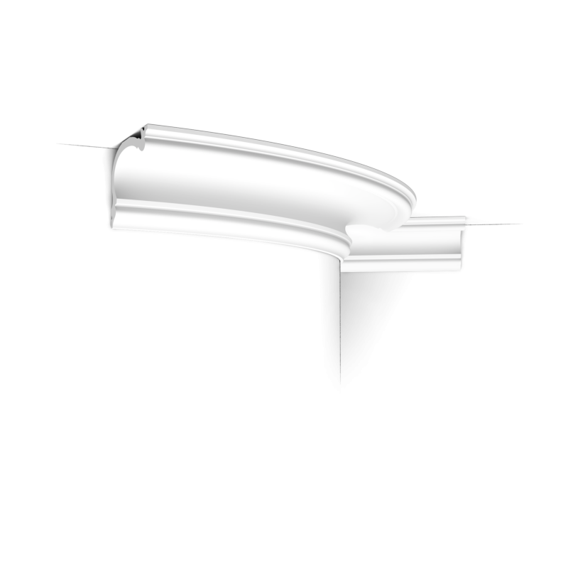 Corniche flexible style manoir - Orac Decor - L200xp12.2xH8.8cm ...